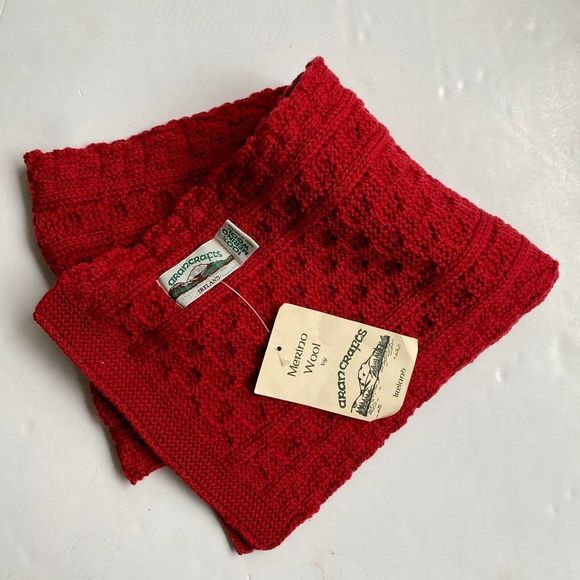 Aran Crafts | Accessories | Arancrafts0 Merino Wool Honeycomb Cable ...
